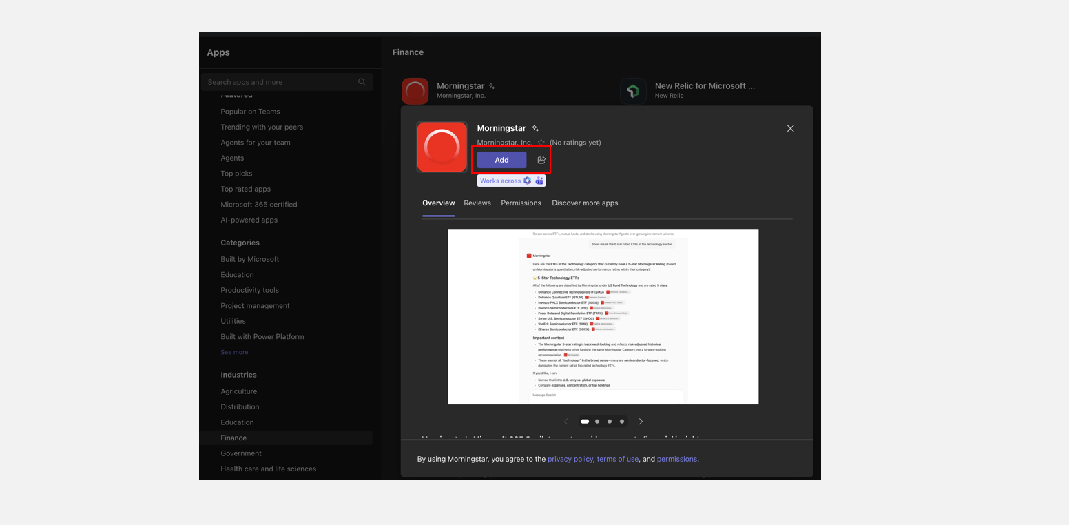 Morningstar Developer