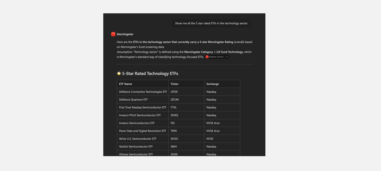 Morningstar Developer