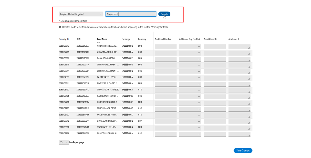 Morningstar Developer