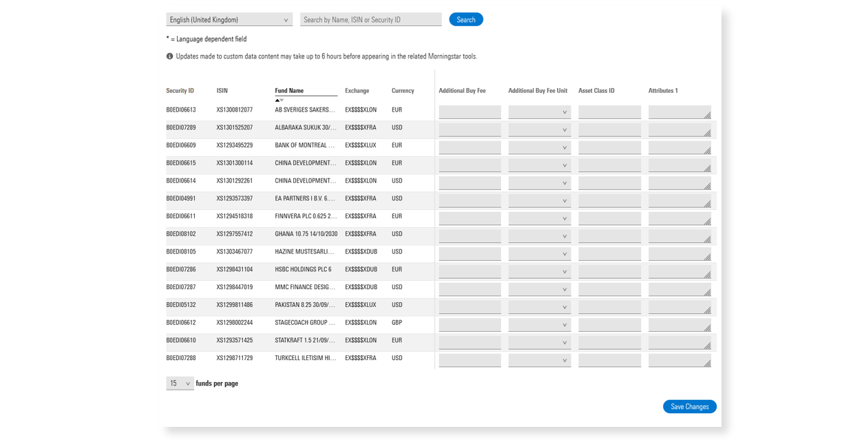 Morningstar Developer